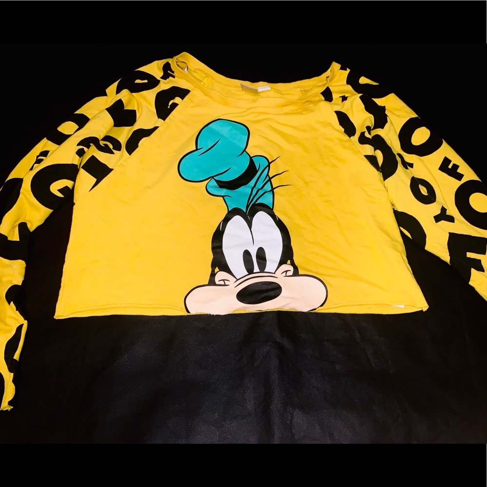Goofy Cartoon Crop Top - Gem